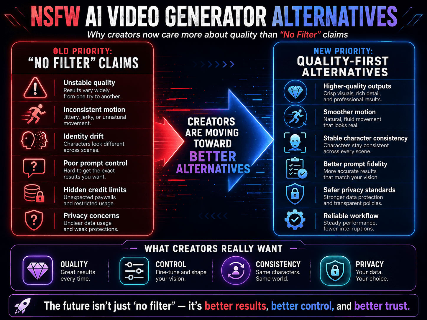 NSFW AI Video Generator Alternatives: Why Creators Now Care More About ...